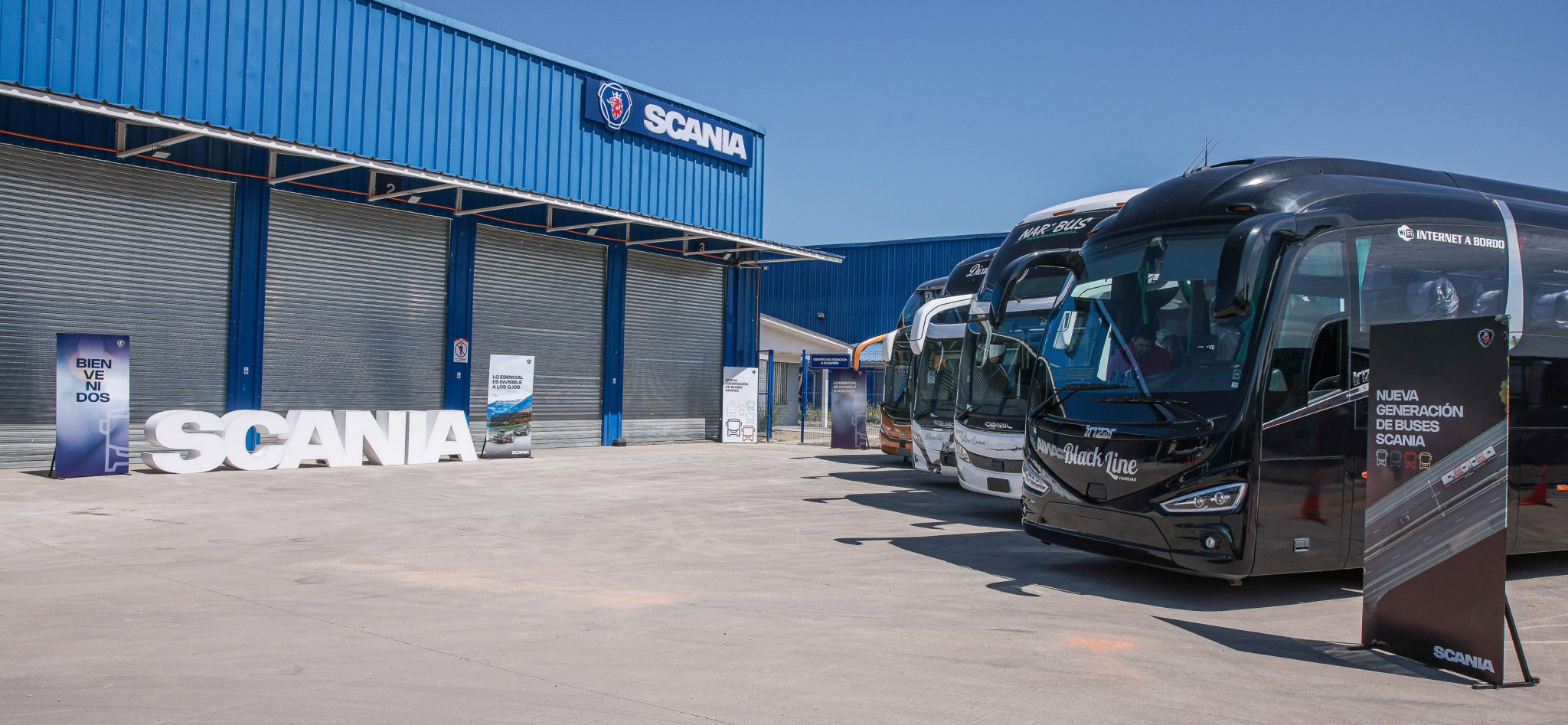 SCANIA CHILE INAUGURA UN NUEVO PUNTO DE SERVICIO EN SANTIAGO ...