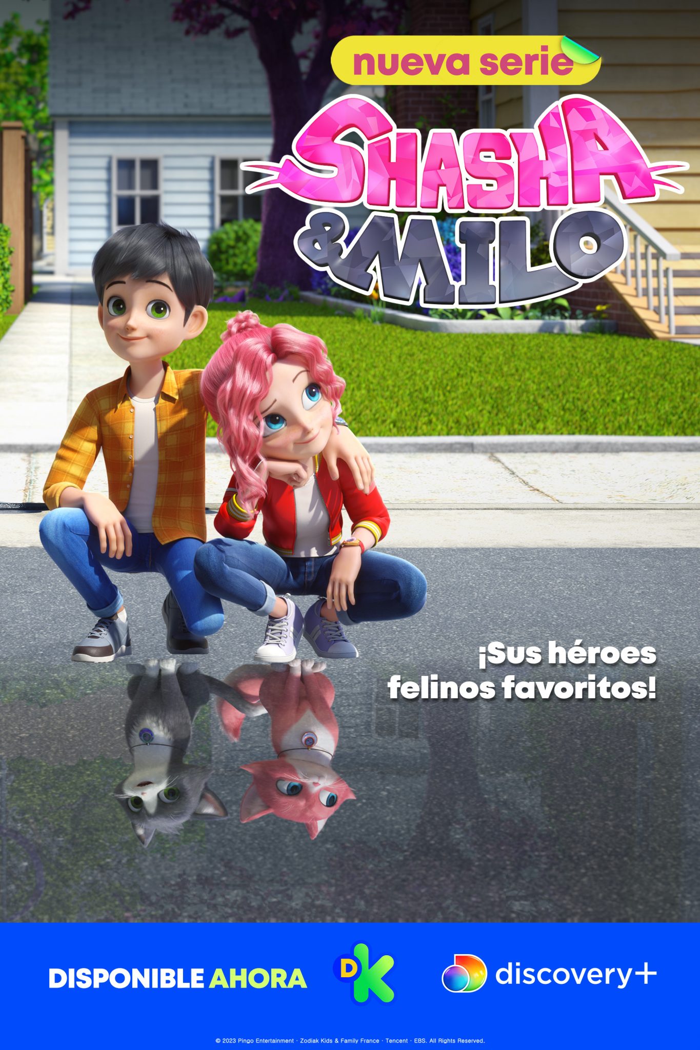 ‘SHASHA & MILO’: EL DÚO DE HÉROES FELINOS LLEGAN A DISCOVERY KIDS ...